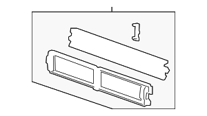 2011-2014 Chevrolet Cruze Front Bumper Shutter 95439803 | Shop Matick ...