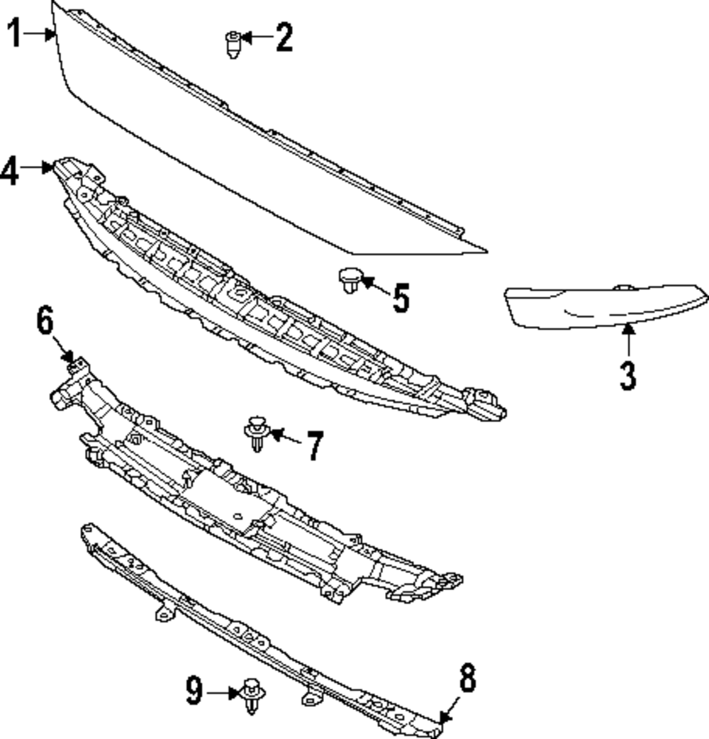 KBB350355 - Bumper Bracket Rivet 2024-2025 Mazda | Mazda Parts Connect