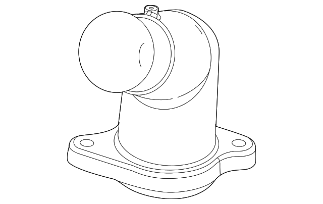 2010-2022 Ford | Water Outlet | AL3Z-8592-A | Walls' Ford Parts