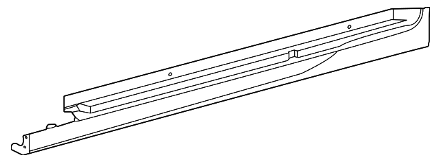 2021-2025 Toyota Mirai Rocker Molding 75852-62902 | Toyota Parts Center