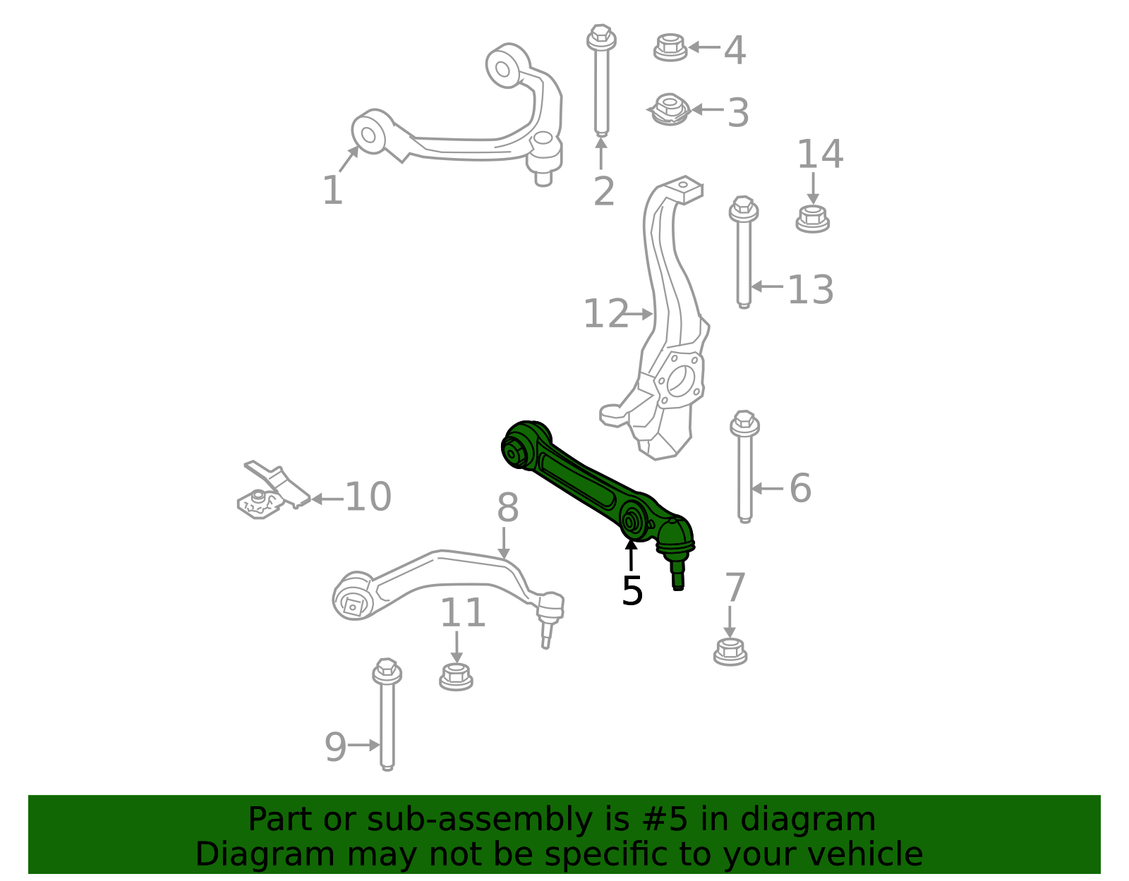 Genuine BMW 31-10-8-873-889 | Suspension Control Arm | FREE Shipping on ...