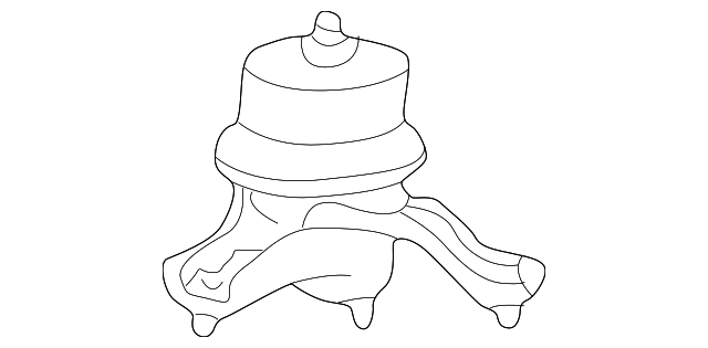 2004-2007 Toyota Highlander Engine Mount 12362-0A050 | Toyota Parts Center