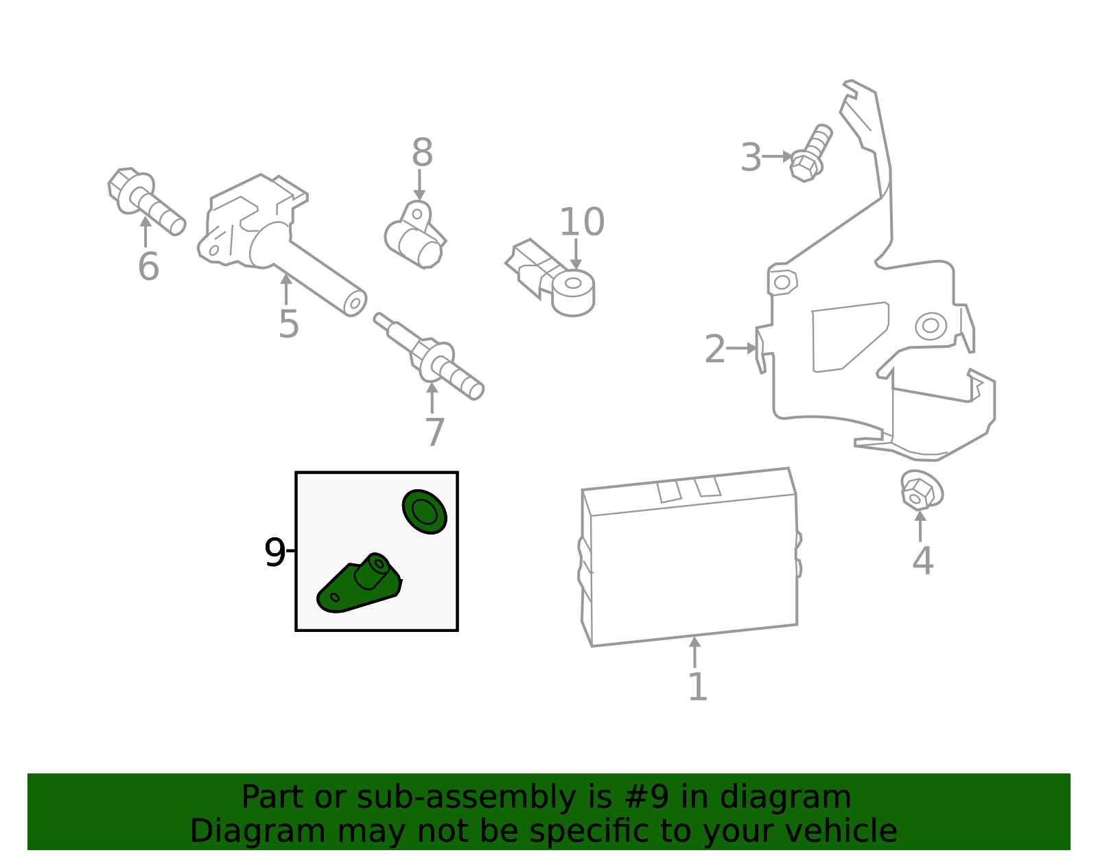 2011-2017 Subaru Camshaft Position Sensor 22056AA270 | OEM Parts Online