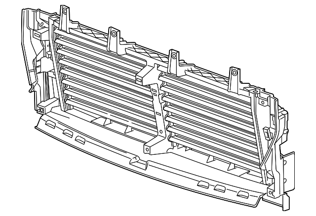 2022-2024 GMC (Replaces 85535098) Upper Shutter 86586453 GM ...