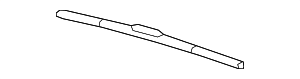 2021-2025 GM Wiper Blade, 3.2 in 84278338 GM | GMPartsDirect.com