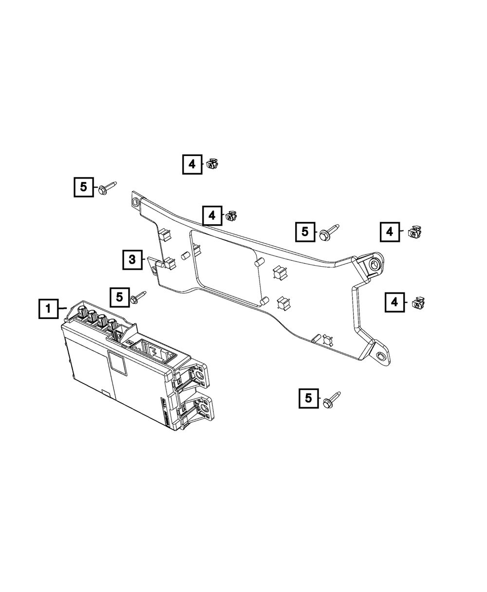 6034833 - Snap In Nut 2001-2026 Mopar | The Official Mopar eStore