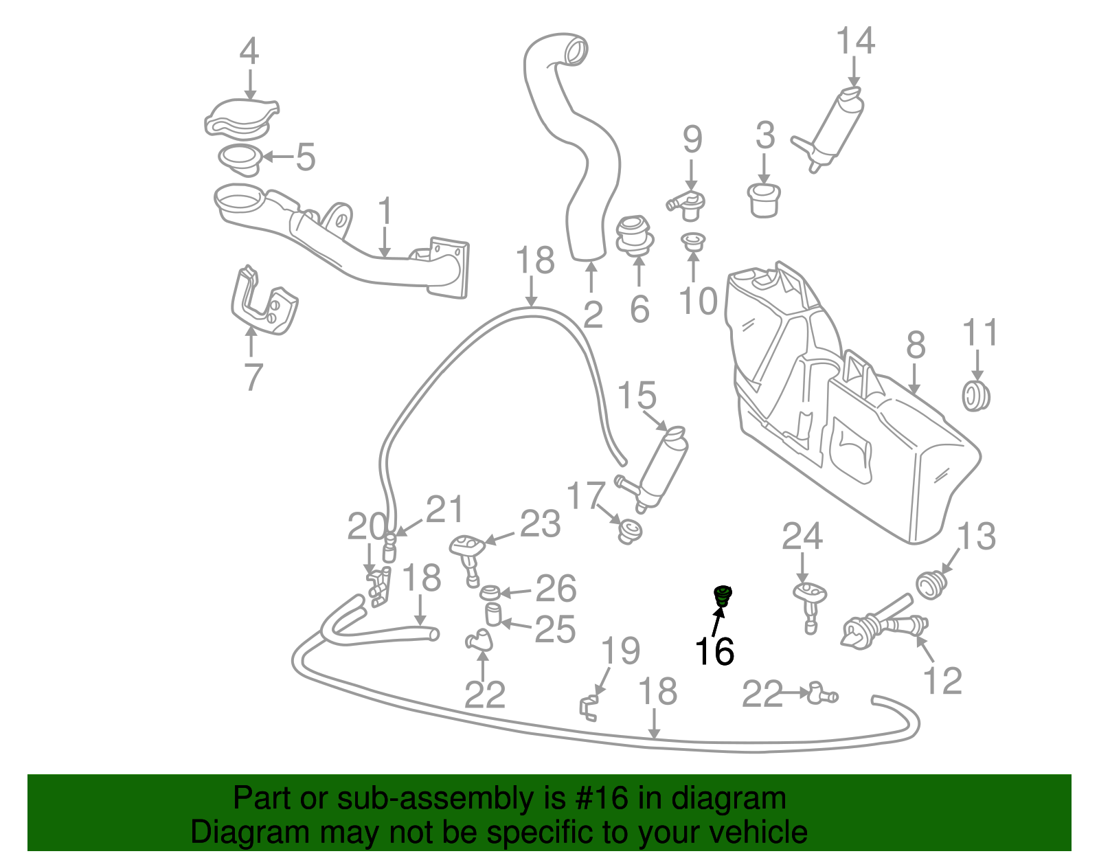 Genuine BMW 61-66-1-365-657 | Washer Pump Grommet | FREE Shipping on ...