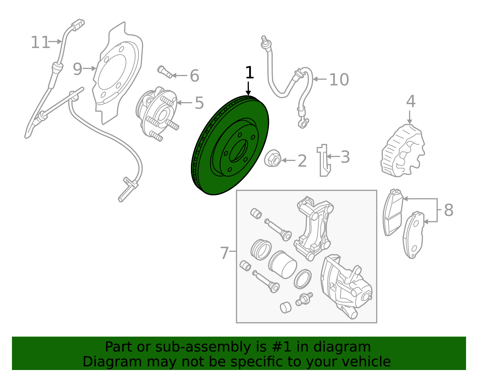 2009-2023 Nissan Maxima Rotor 40206-9N00C | Nissan Parts Central
