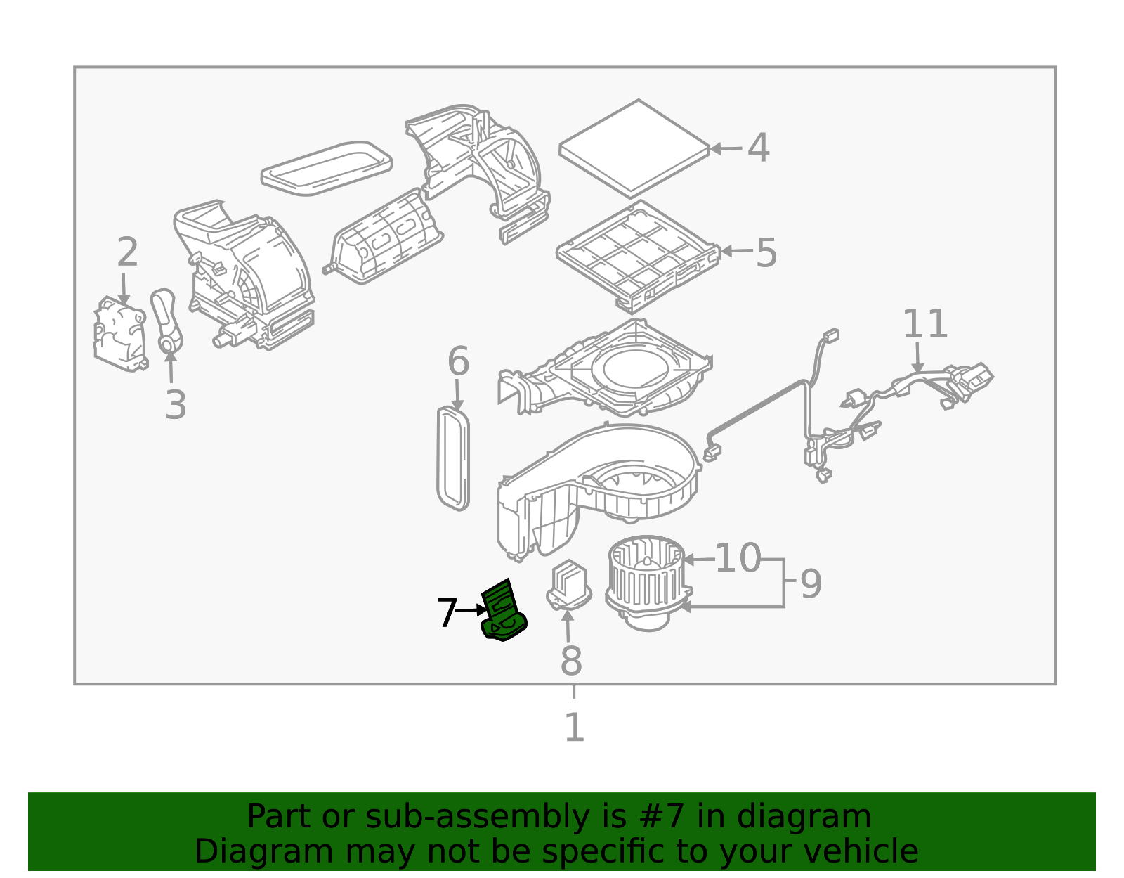 2005-2009 Hyundai Tucson HVAC Blower Motor Resistor 97128-2D210 ...