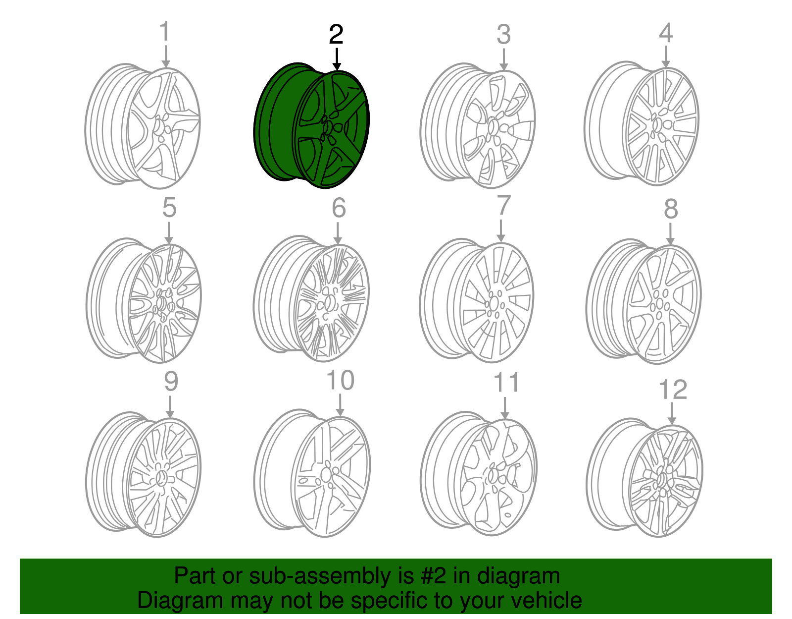 30681518 - Aluminum Rim - Canicula - 7 X 17in - Polished - 2008-2018 ...