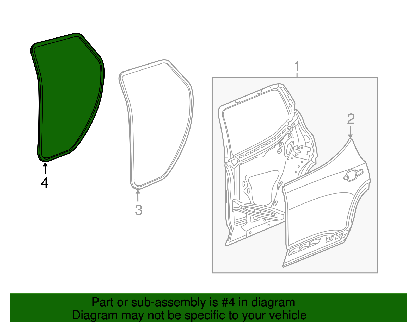 84737039 - Weather-Strip On Body | Partners Chevy