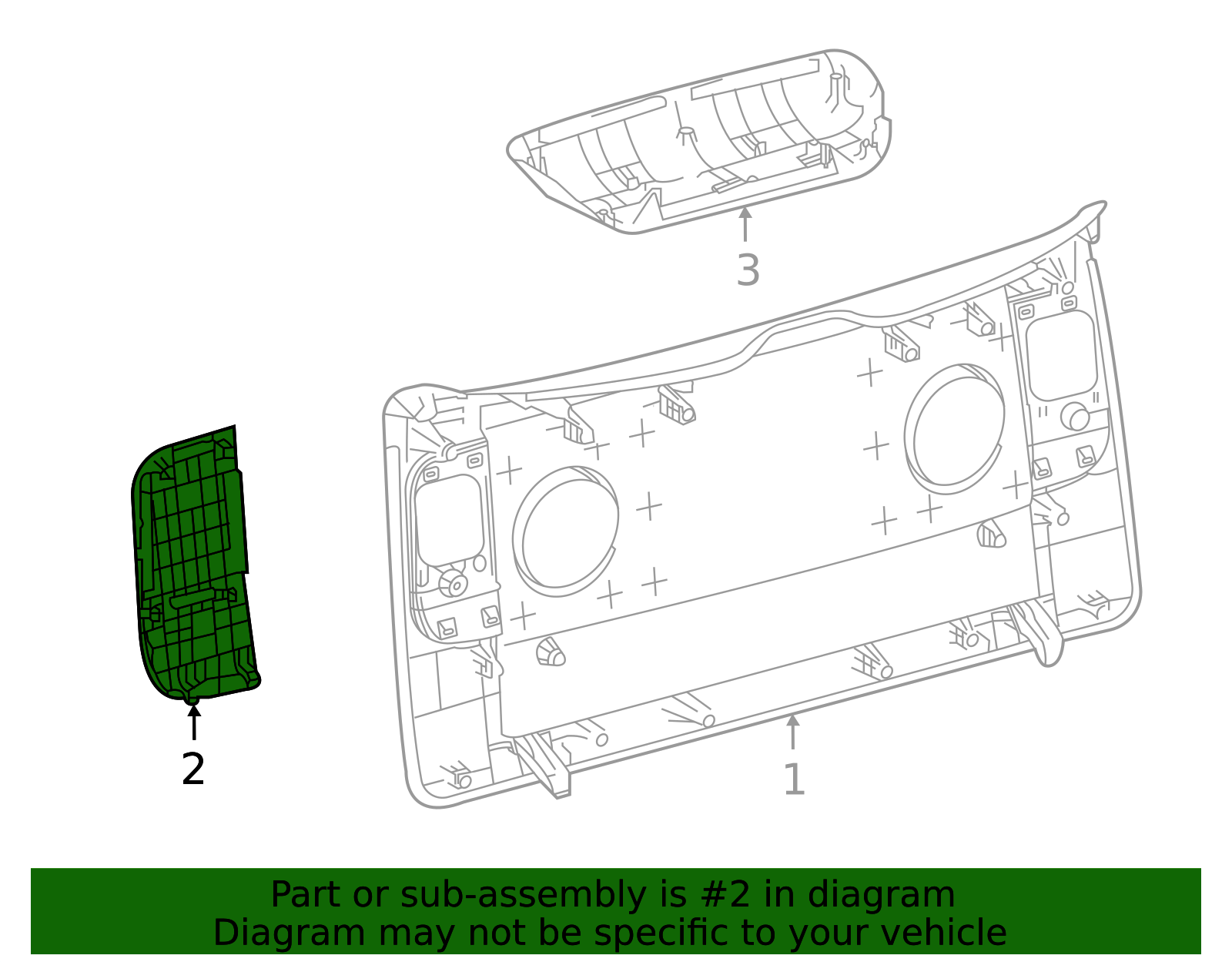 2021-2025 Toyota Sienna Access Cover 67847-08020-B0 | Toyota Parts Center