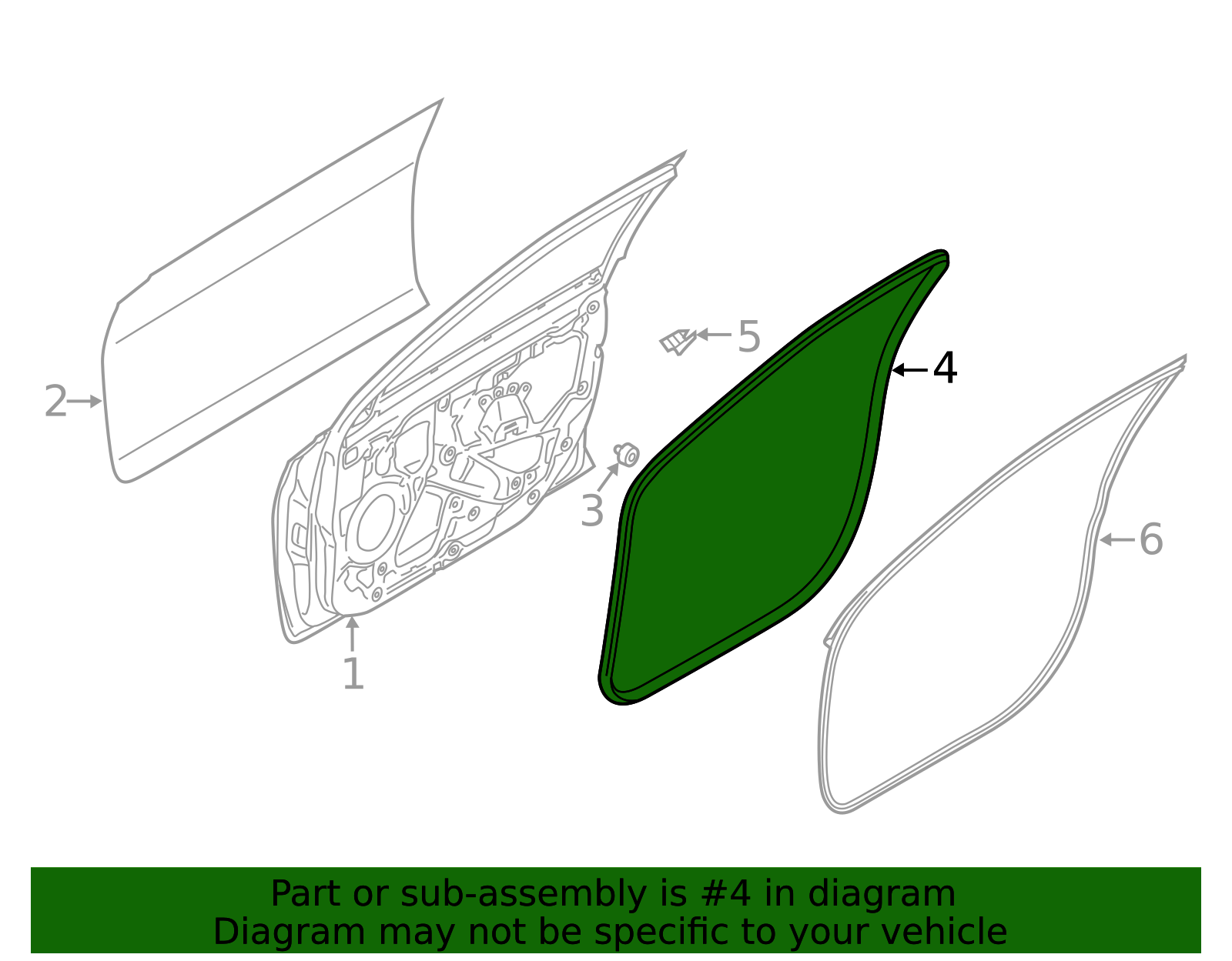 Hyundai - 82140-J3000 - Door Weather-Strip - 2019-2022 Hyundai | OEM ...