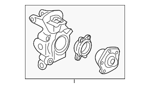 4M0-505-432-AF - Knuckle 2017-2025 Audi | Audi OEM Parts