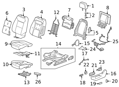 Lumbar Control Seats for 2025 Chevrolet Tahoe | GMPartsDirect.com