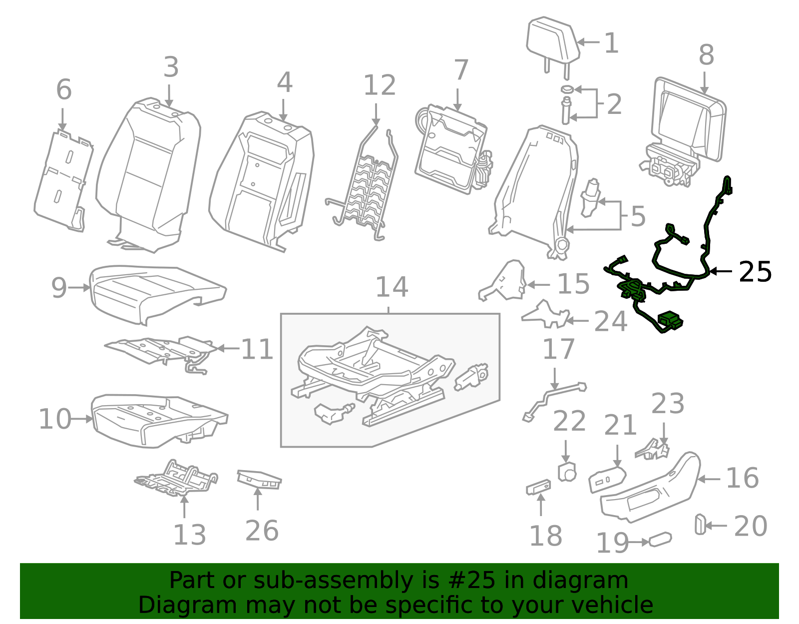 2021-2024 GM Harness 86780030 | Capital Chevy Parts