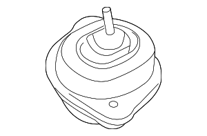 22113421296 - 2004-2010 BMW X3 Front Mount (22-11-3-421-296) | BMW of ...