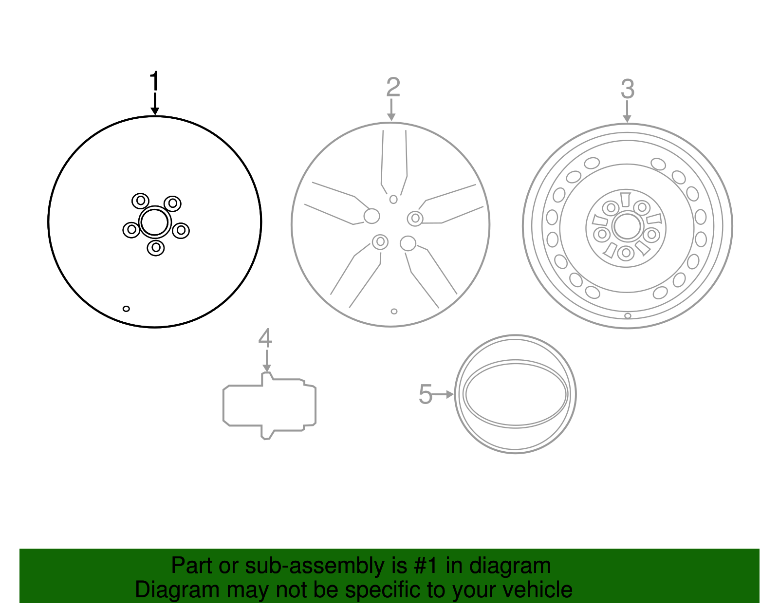 2018-2020 Toyota Camry Wheel Alloy 19 Inch 42611-06E20 | OEM Parts Online