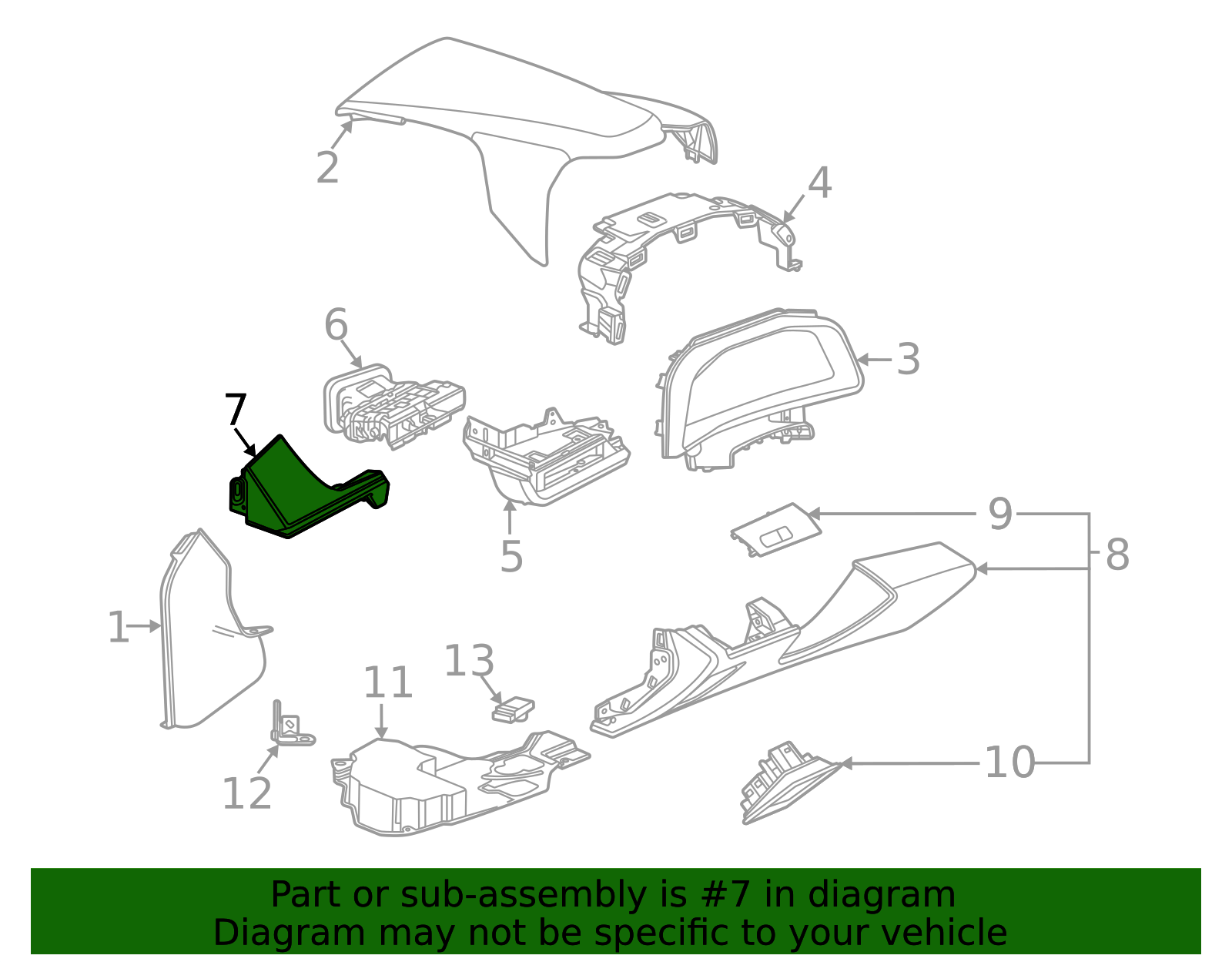 84548796 - Trim Pad | Partners Chevy