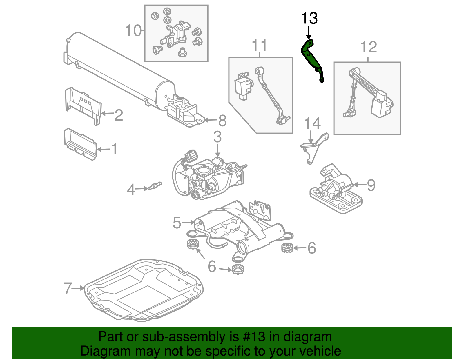 2003-2009 Land Rover Range Rover | Sensor Bracket | RQU000200 | Express ...