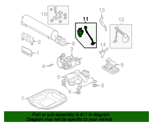 Genuine Height Sensor for 2010-2012 Land Rover Range Rover | Land Rover ...