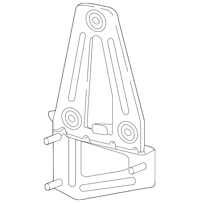 2017-2019 GMC Acadia Forward Range Radar Bracket 84215234 | Shop Matick ...