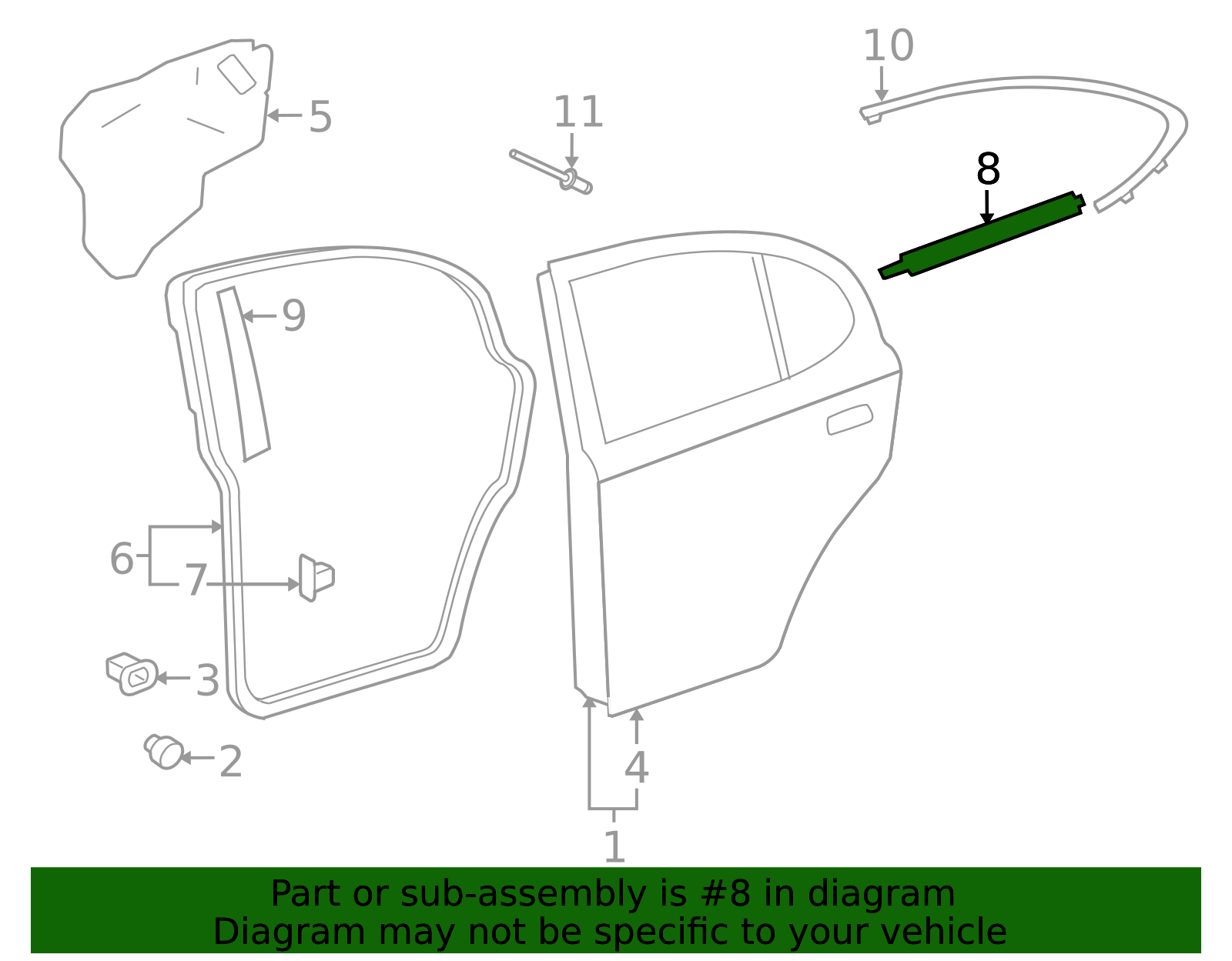 Door Belt Molding - OEM Water Seal & Trim Finish | AutoNation Parts