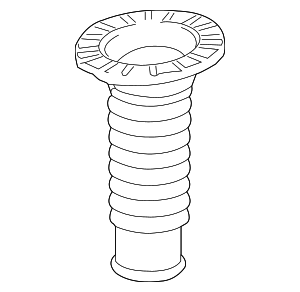48157-06080 - Upper Insulator - 2002-2010 Toyota | Nucar Toyota of ...