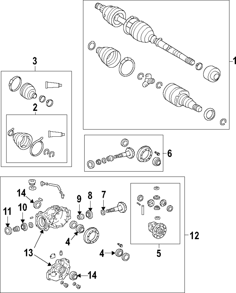2003-2025 Toyota Rear Pinion Bearing 90366-35154 | Toyota Parts Center
