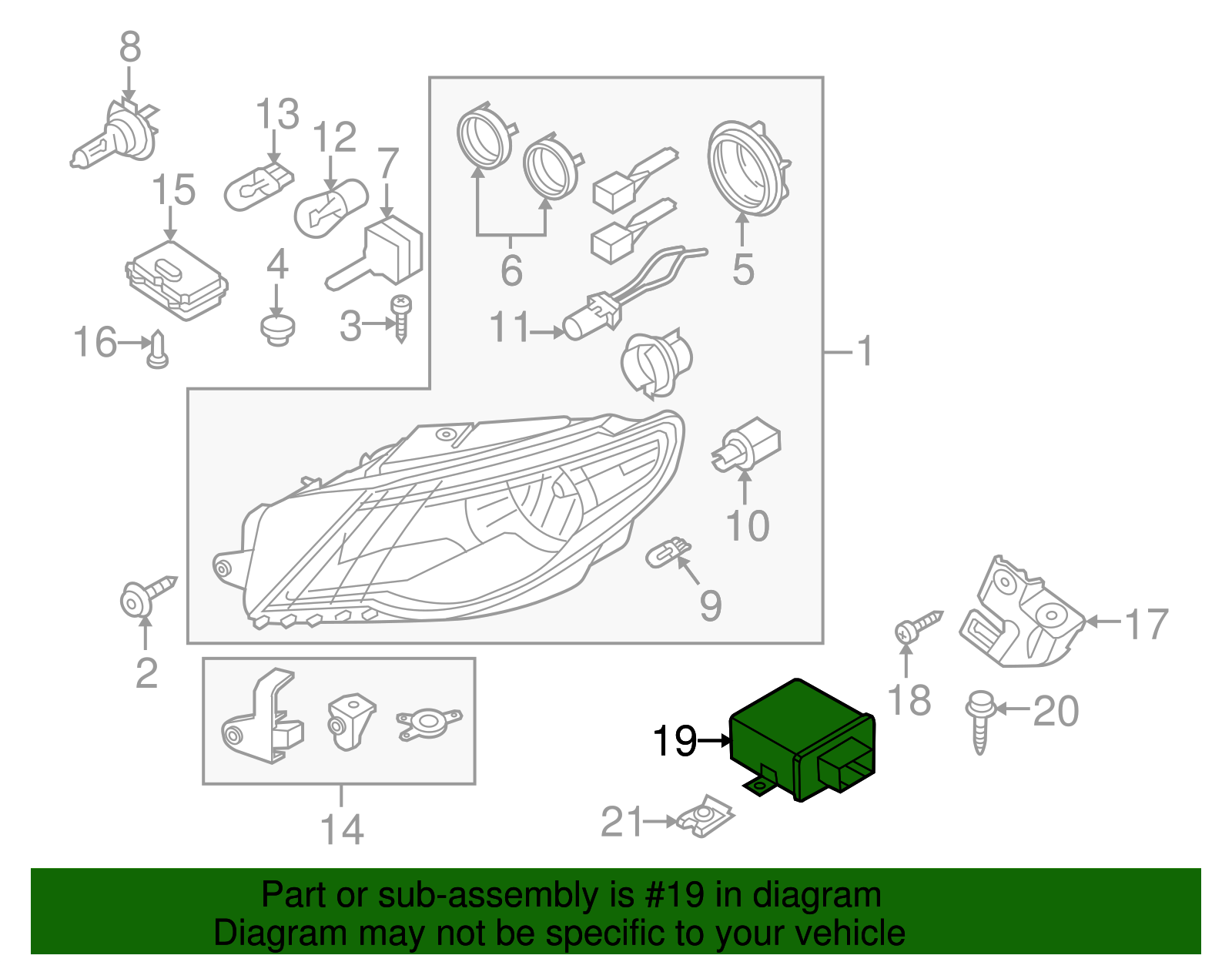 2006-2014 Volkswagen Control Module 5M0-907-357-C | OEM Parts Online