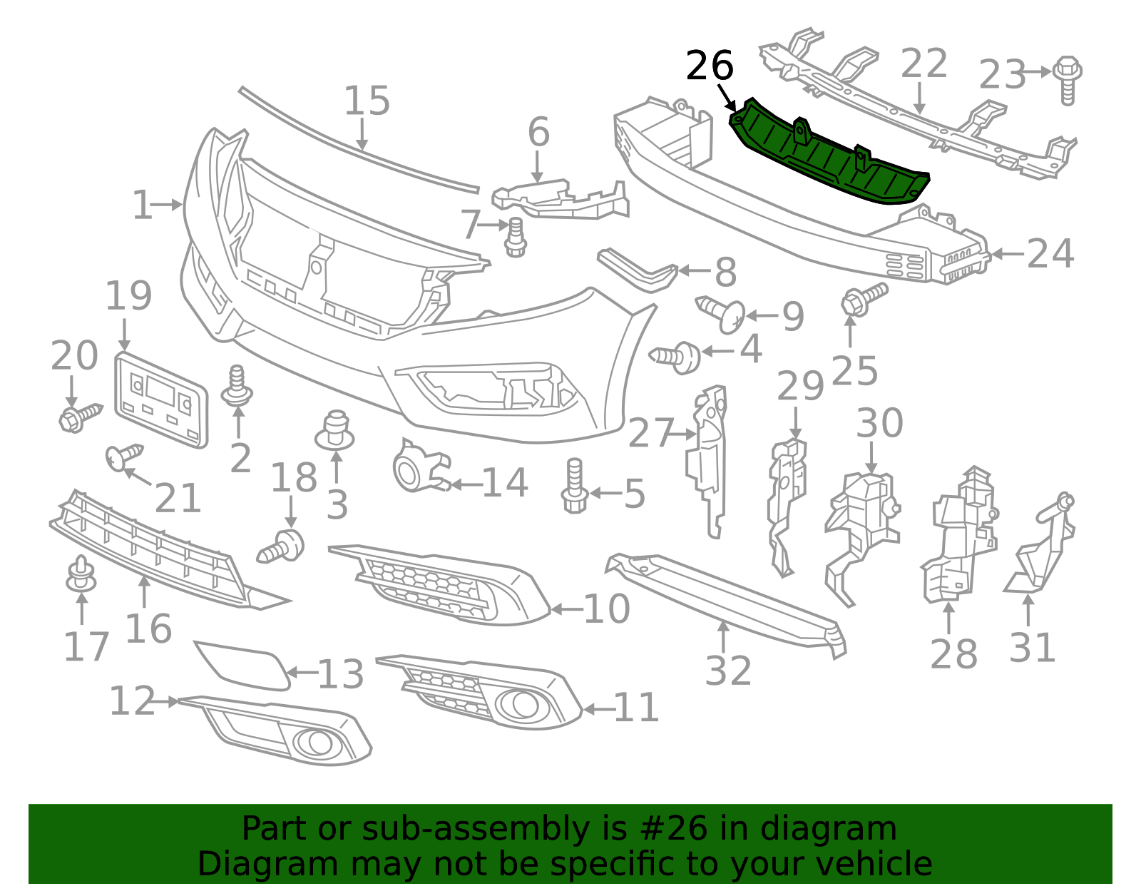 Radiator Air Deflector - OEM Engine Cooling Channel | AutoNation Parts