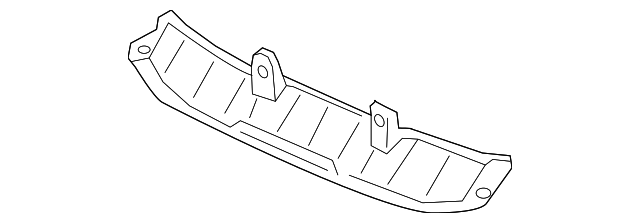 71202-TBC-A00 - Plate Front Bumper Middle Induction - 2016-2019 Honda ...