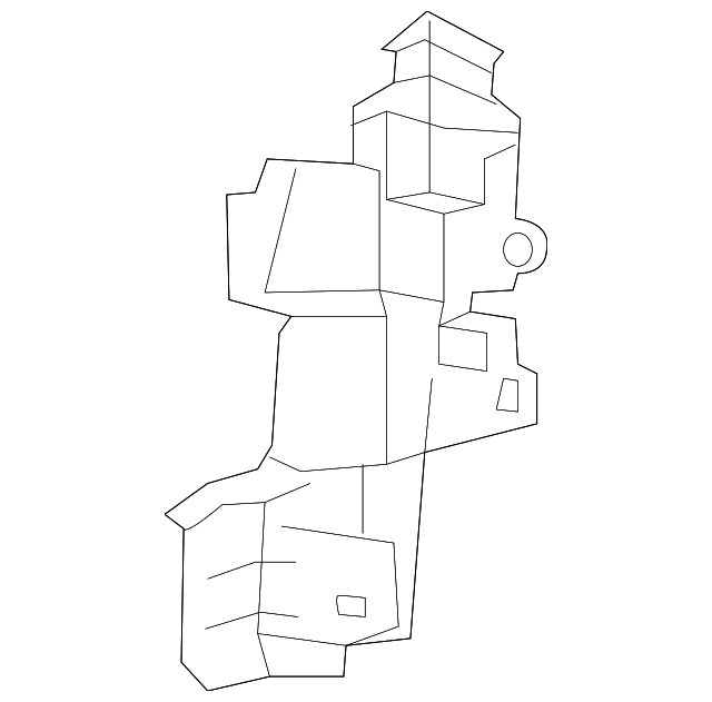 71206-TBA-A00 - 2016-2018 Honda Civic - Plate L Front Bumper Side ...