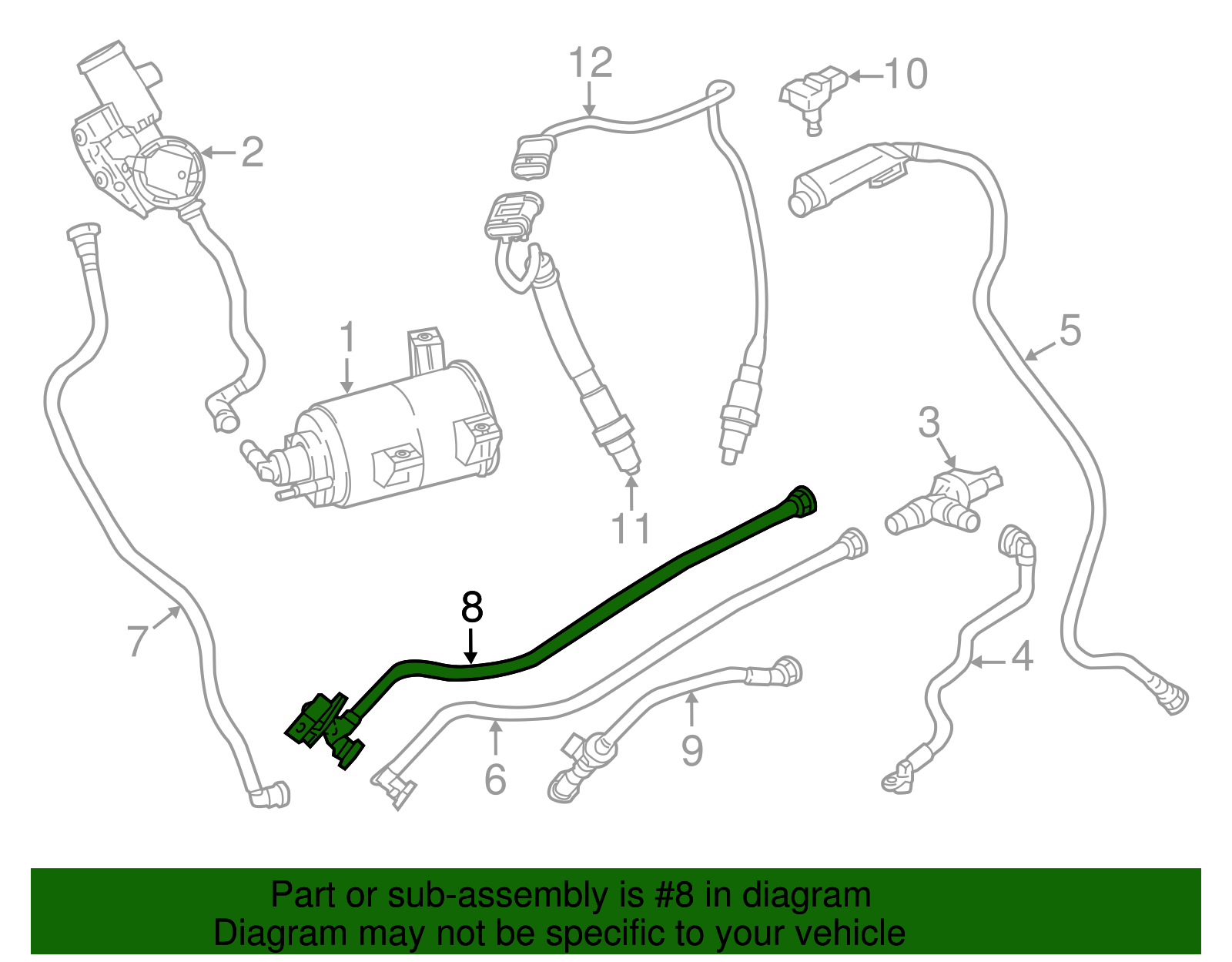 13-90-8-664-931 - Pressure Sensor - 2019-2024 BMW | BMW Parts Exchange