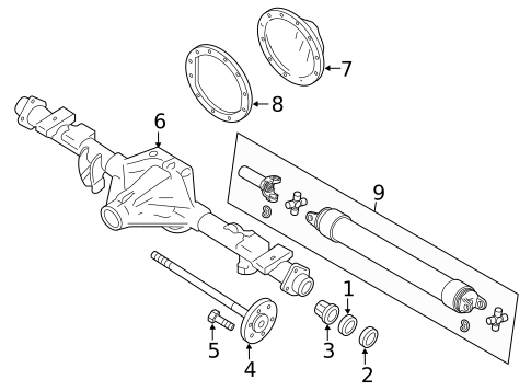 Axle Housing for 2016 Chevrolet Tahoe | GMPartsDirect.com