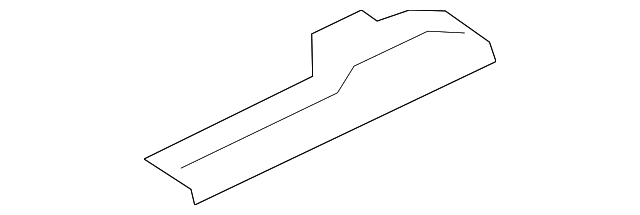2020-2025 Toyota GR Supra Rail Cover 72137-WAA02 | Toyota Parts Center