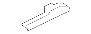 2020-2025 Toyota GR Supra Rail Cover 72137-WAA02 | Toyota San Diego Parts