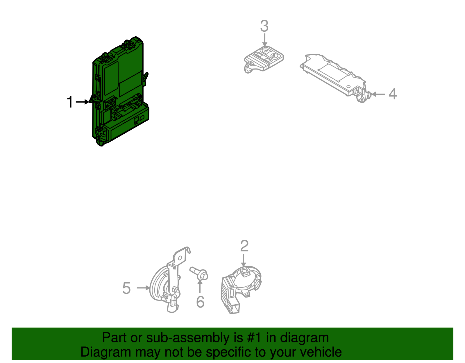 2010-2014 Ford Mustang Control Module BR3Z-15604-C | TascaParts.com