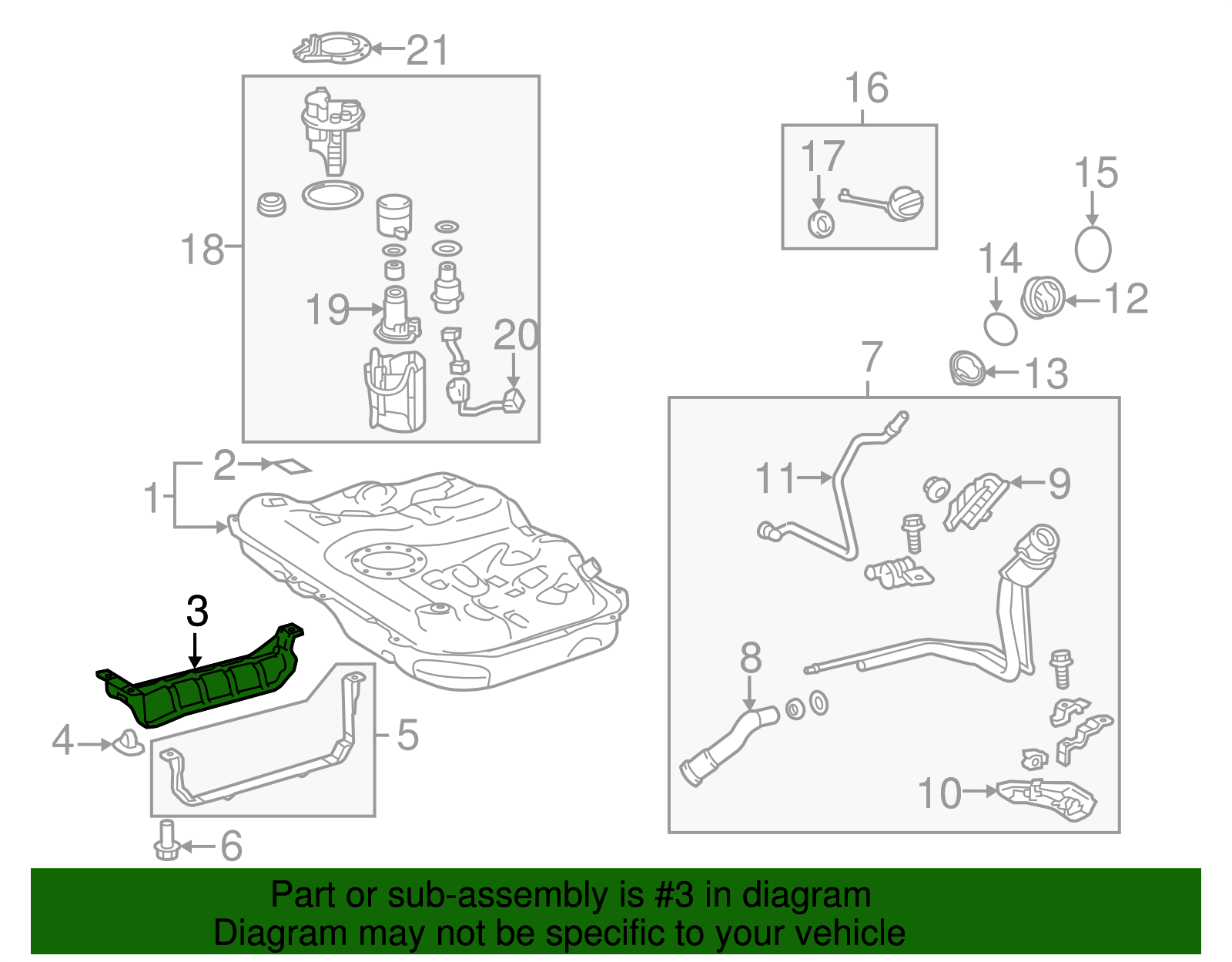 77641-06010 - Tank Shield - 2013-2018 Lexus | My L Parts