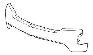 85589115 - Front Bumper 2022-2024 Chevrolet Silverado 1500 | Chevrolet ...