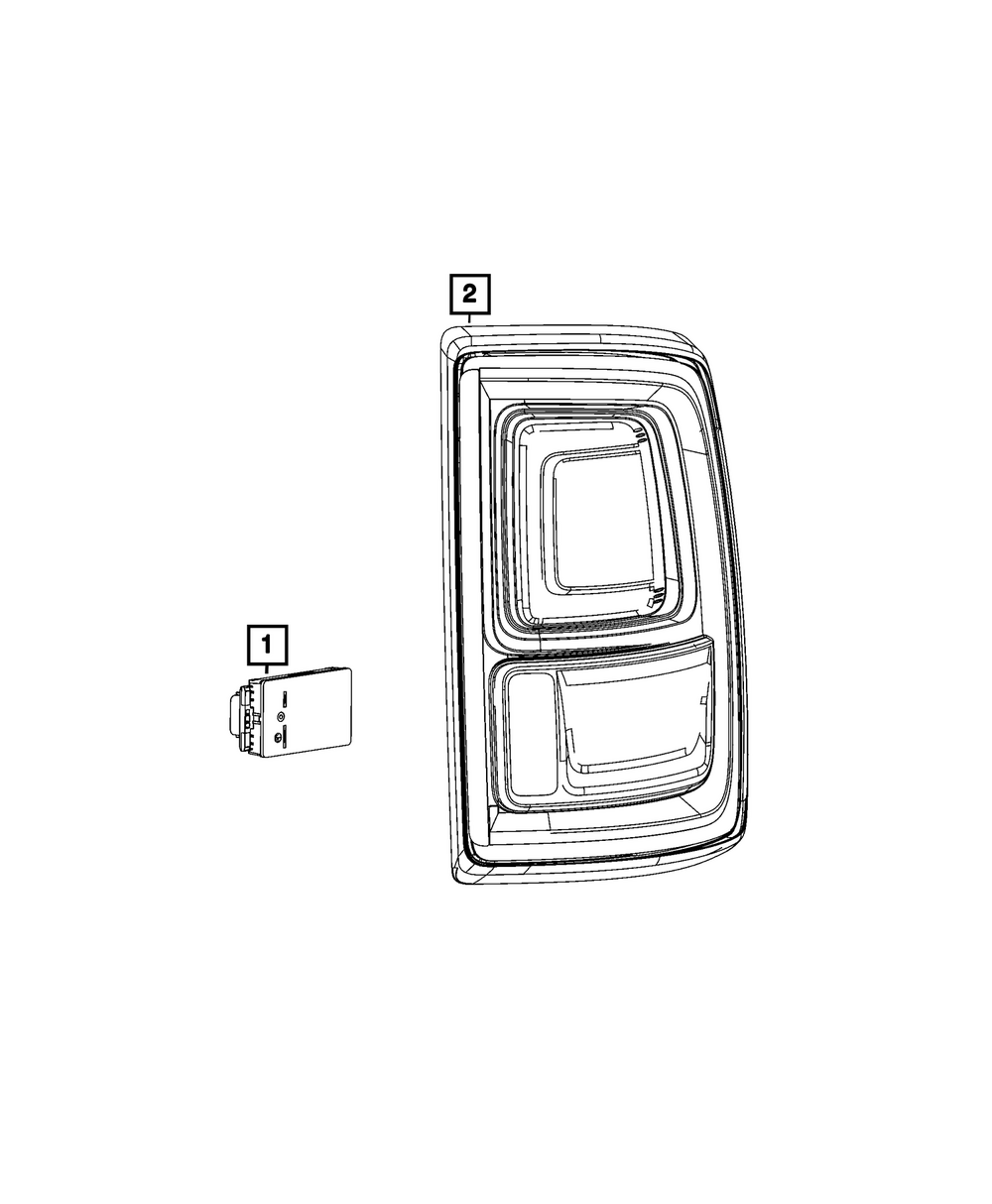 68598777AA - Radar Module 2025-2026 Ram | The Official Mopar eStore