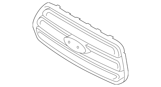 2021-2024 Ford | Grille | LK4Z-17B968-FA | Walls' Ford Parts