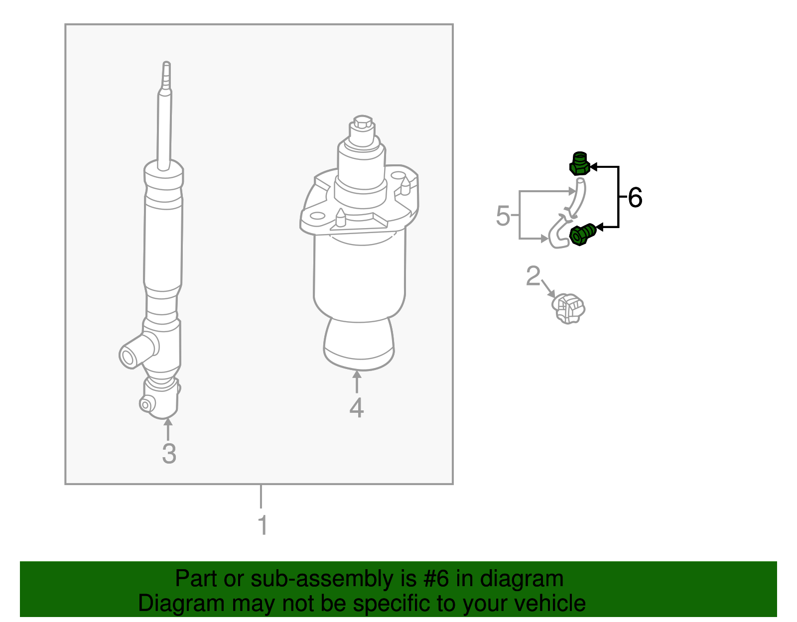 1998-2011 Audi Air Pipe Connector 4B0-616-751 | OEM Parts Online
