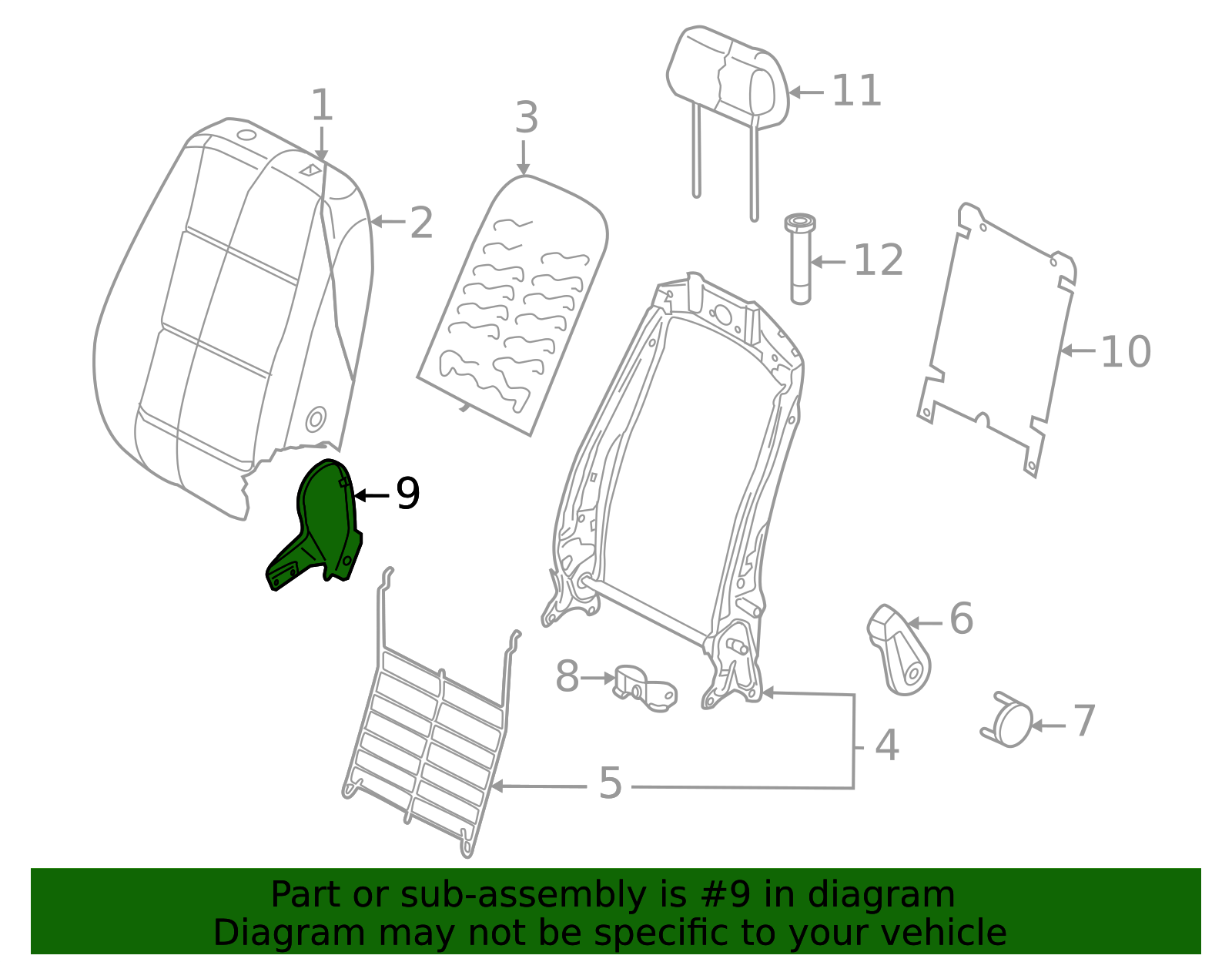 2022-2025 Volkswagen Taos End Cap 2GJ-881-480-82V | QuirkParts