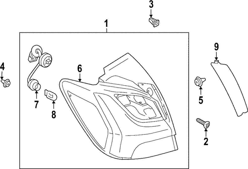2020-2024 Mitsubishi Outlander Sport Inner Cover 8330B292 | Mitsubishi ...