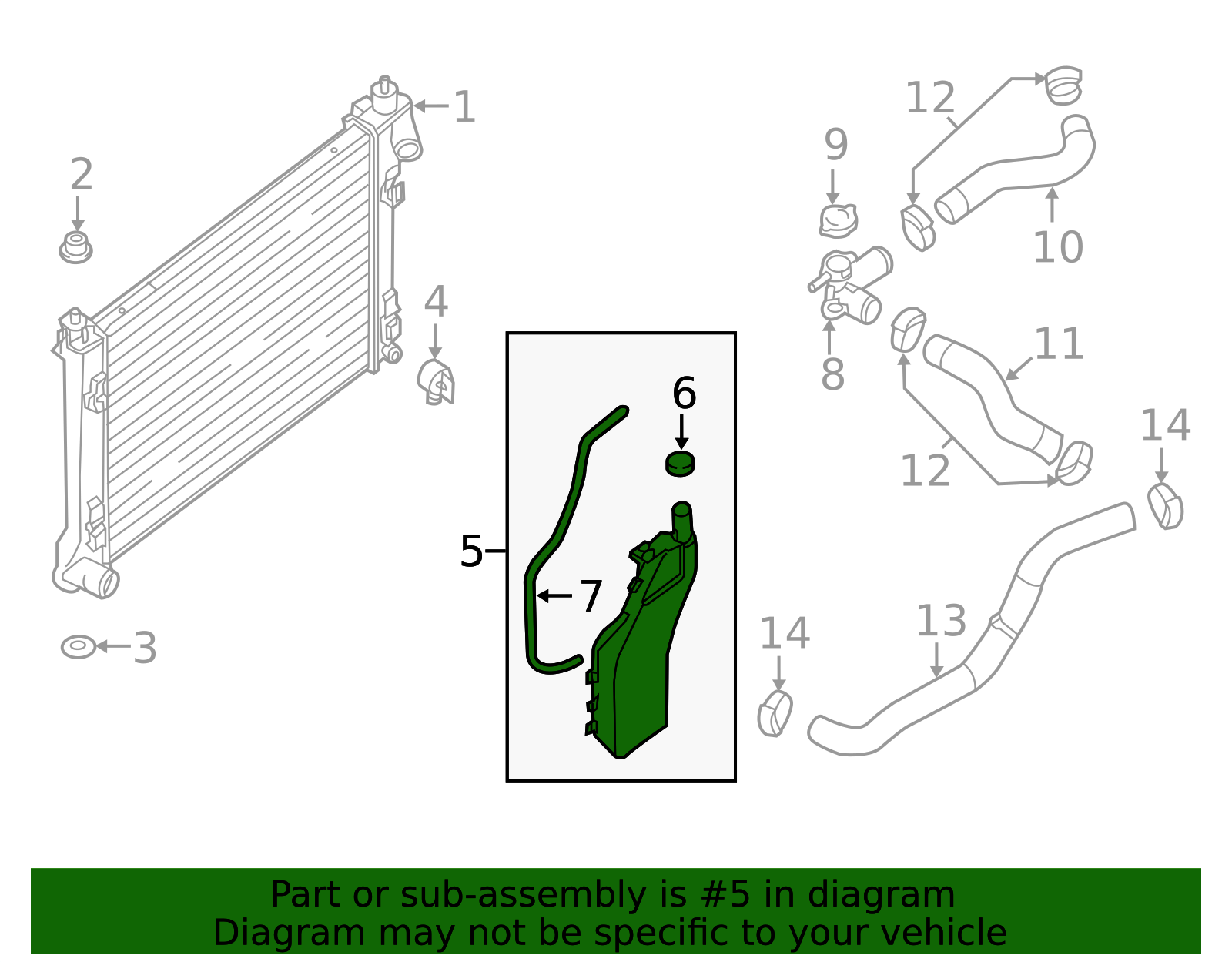 21710-3SH0A - Reservoir Assembly 2013-2019 Nissan Sentra | Official ...