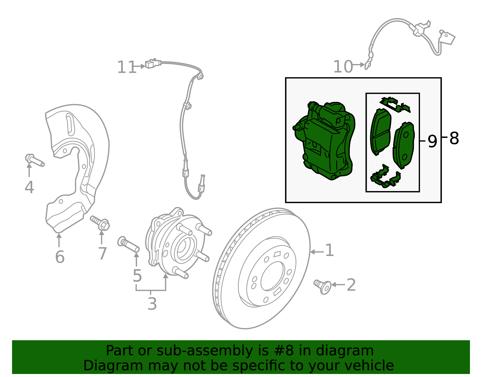 Disc Brake Caliper – Clamp Down with Factory Confidence | AutoNation Parts