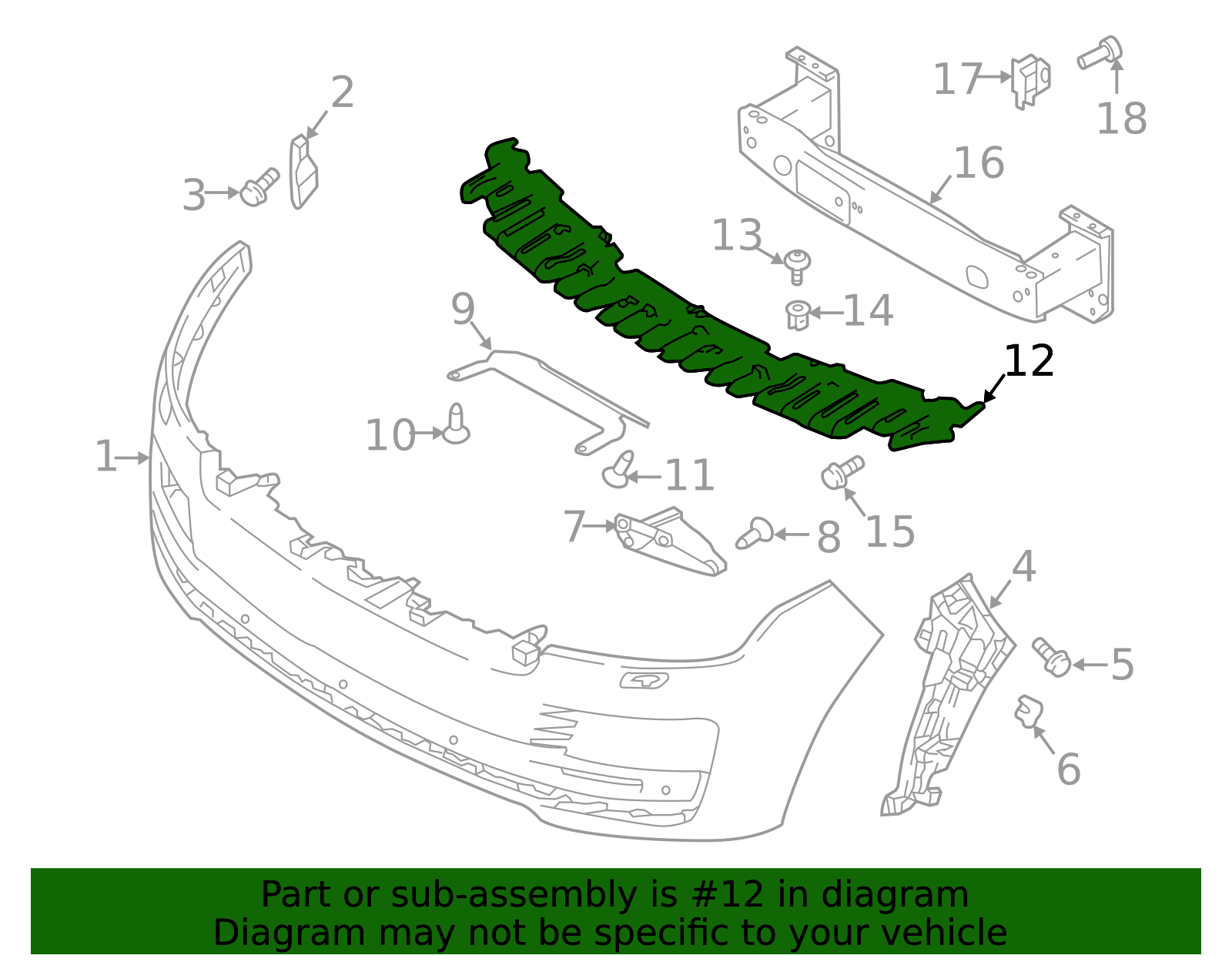 2018-2022 Land Rover Range Rover Upper Support LR104939 | OEM Parts Online