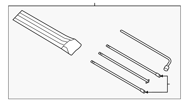 2019-2025 Ford Ranger Tool Kit JB3Z-17005-C | OEM Parts Online