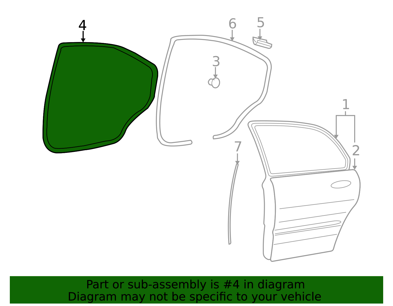 2006-2010 Kia Optima Door Weather-Strip 83130-2G000 | Toronto Kia Parts ...